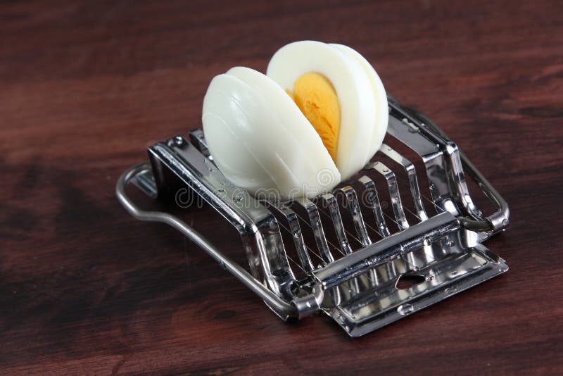 Egg Cutting Tool Convenience Device Stock Photo - Image of nutrition ...