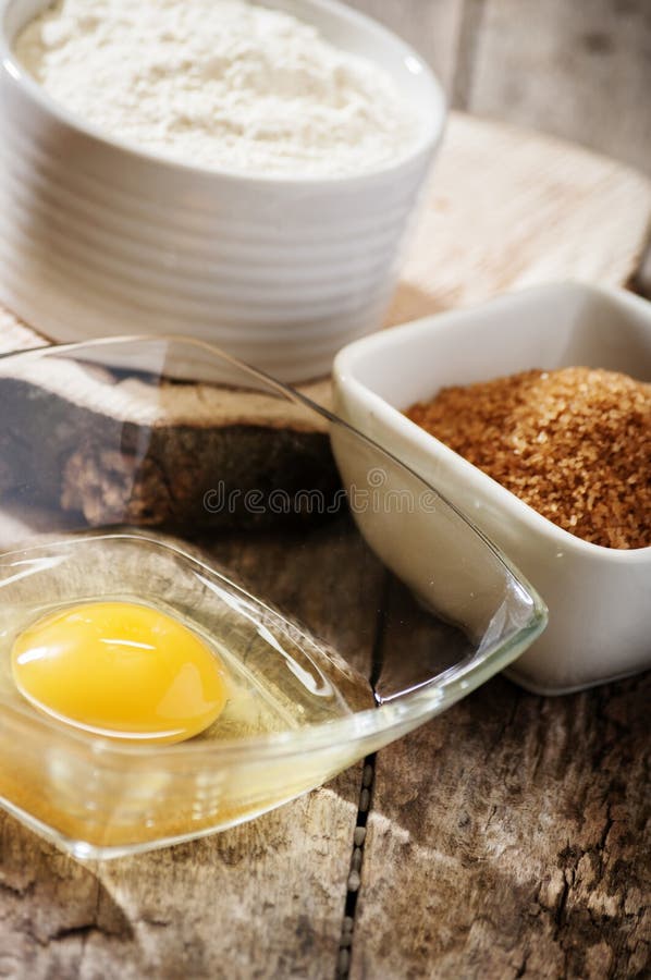 Egg flour sugar stock photo. Image of utensil, cake, quark - 33365538