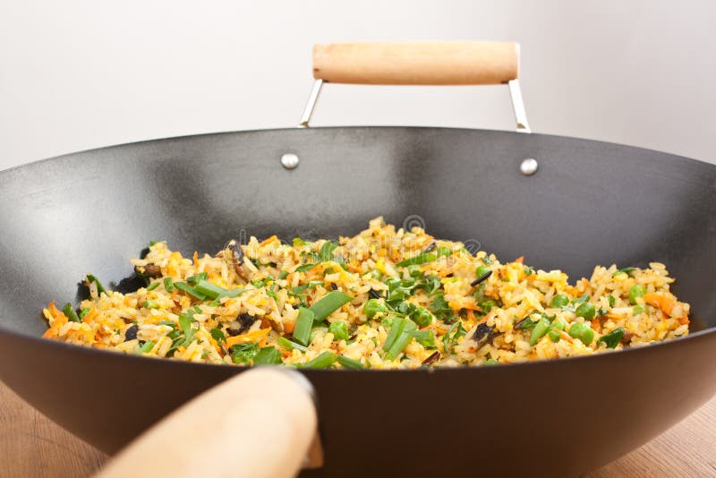 Egg Fried Rice stock image. Image of grain, hungry, ingredient - 39153363