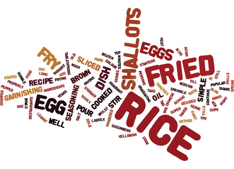 Word Cloud Fried Rice Stock Illustrations – 1 Word Cloud Fried Rice ...