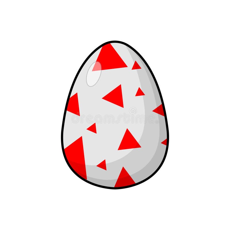 Egg Game Triangle stock illustration. Illustration of icons - 352556214
