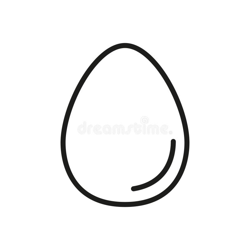 Egg Icon Vector Basic Design Simple and Modern Stock Vector ...