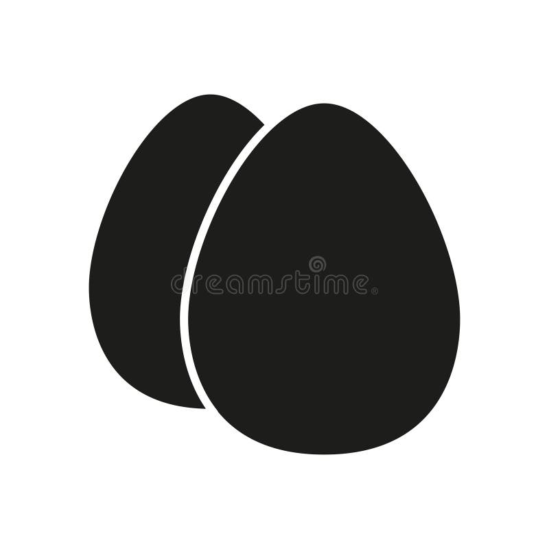Egg Icon Vector Basic Design Simple and Modern Stock Vector ...
