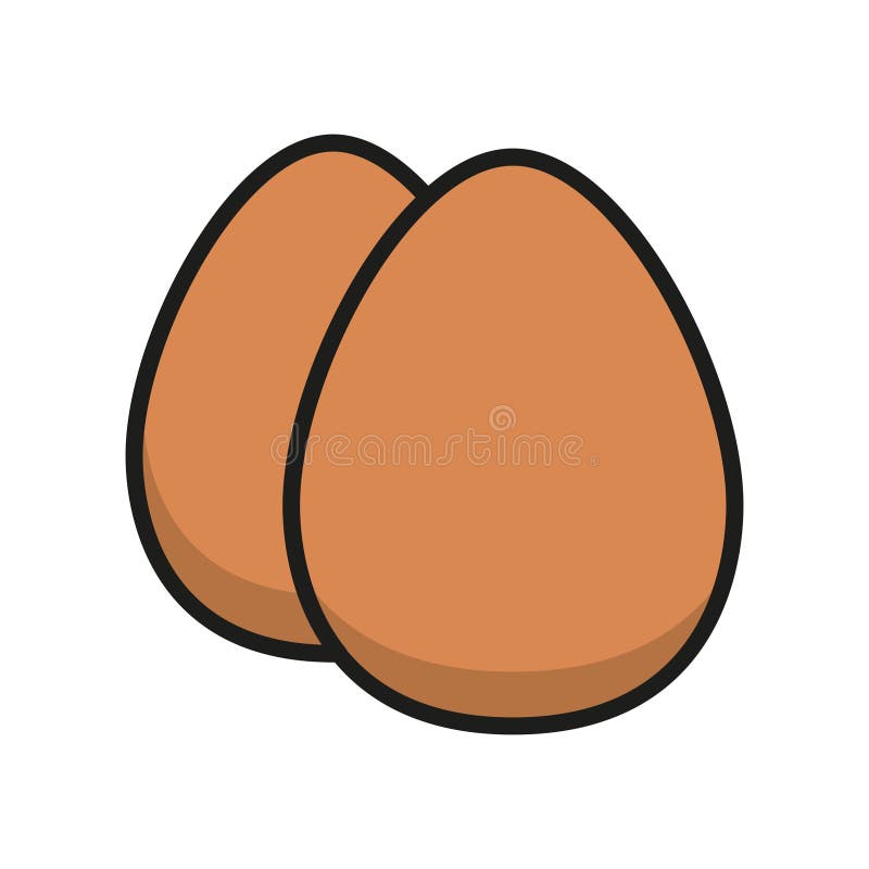 Egg Icon Vector Basic Design Simple and Modern Stock Vector ...