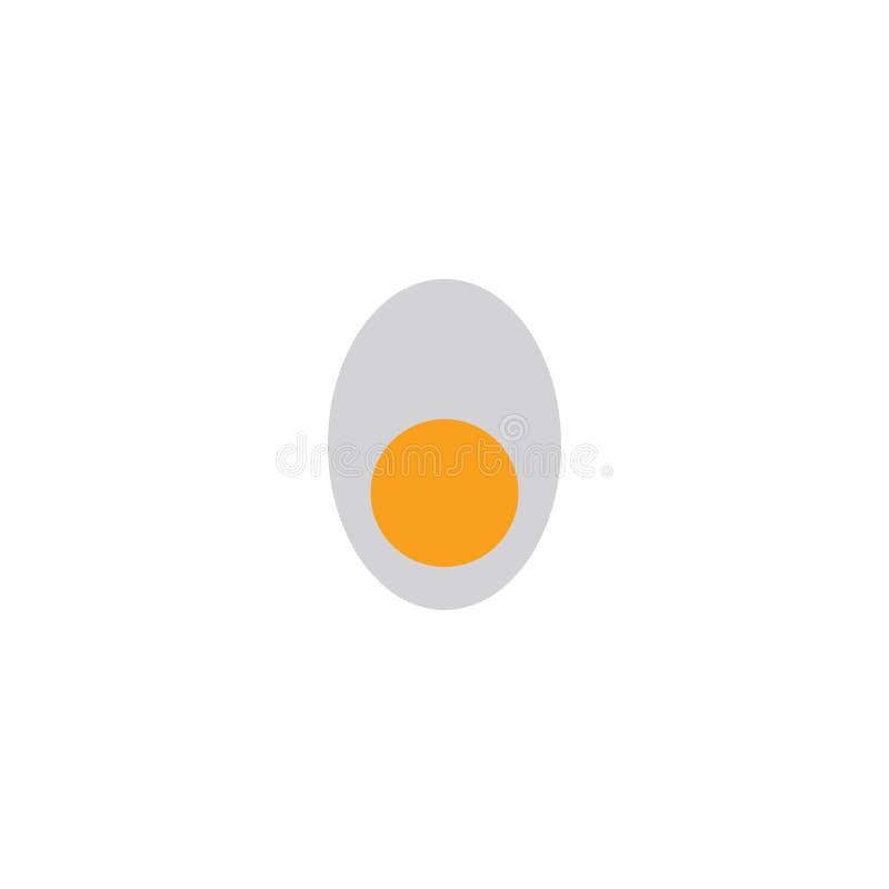 Egg icon stock vector. Illustration of dinner, isolated - 282778331