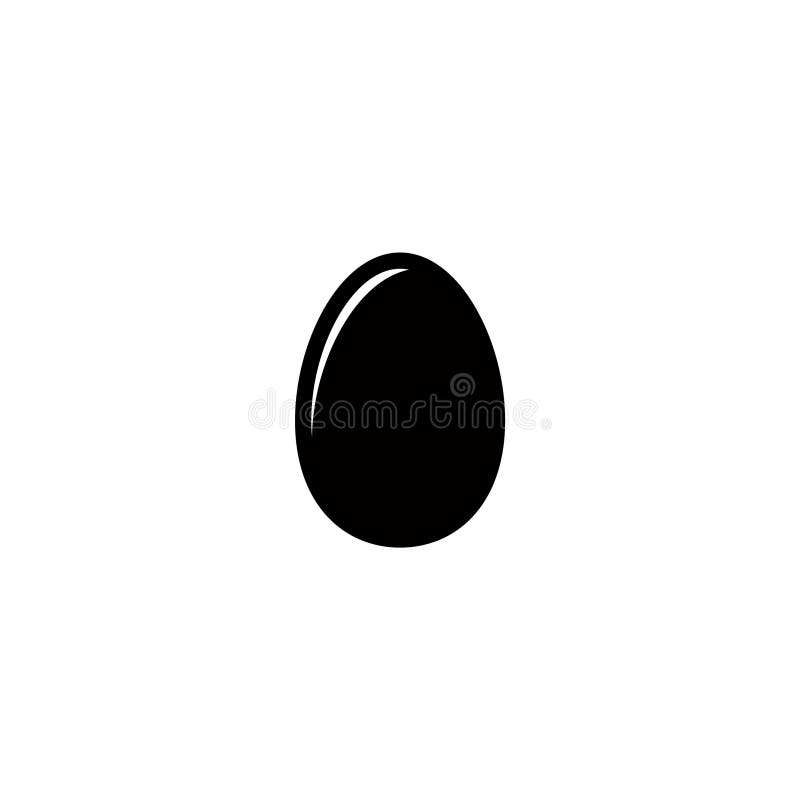 Egg Icon Vector Logo Design Template Stock Vector - Illustration of ...