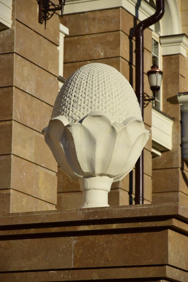An Egg-like Decorative Element Stock Image - Image of architecture ...