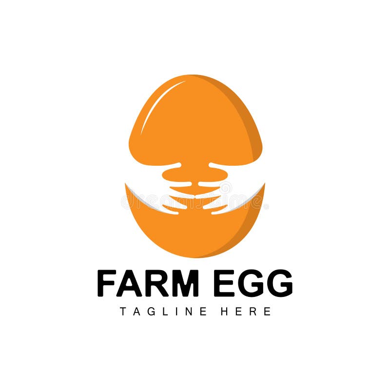 Egg Logo, Egg Farm Design, Chicken Logo, Asian Food Vector Stock Vector ...
