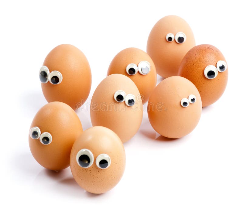 Egg people stock image. Image of staring, looking, ingredient - 13243447
