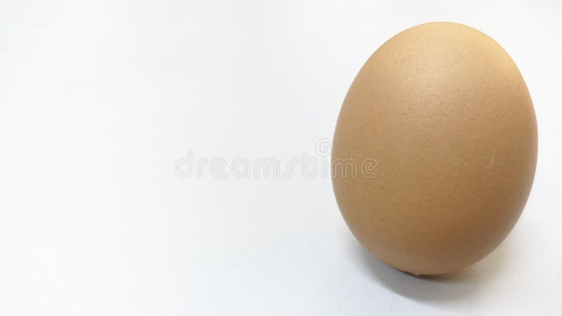 An Egg is Photographed Sideways on the Office Desk. Stock Image - Image ...