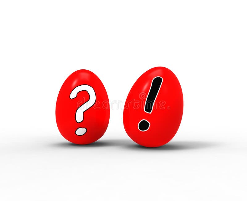 Egg question mark stock illustration. Illustration of season - 23971617