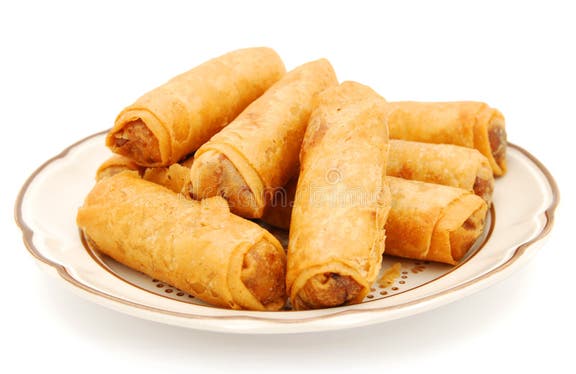 Egg rolls stock photo. Image of rolling, fried, appetizer - 23203086