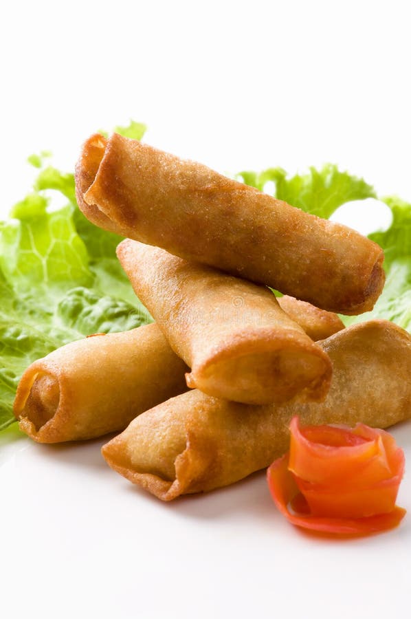 Chinese EGG ROLL / Lumpiang Shanghai Stock Photo - Image of philippine ...