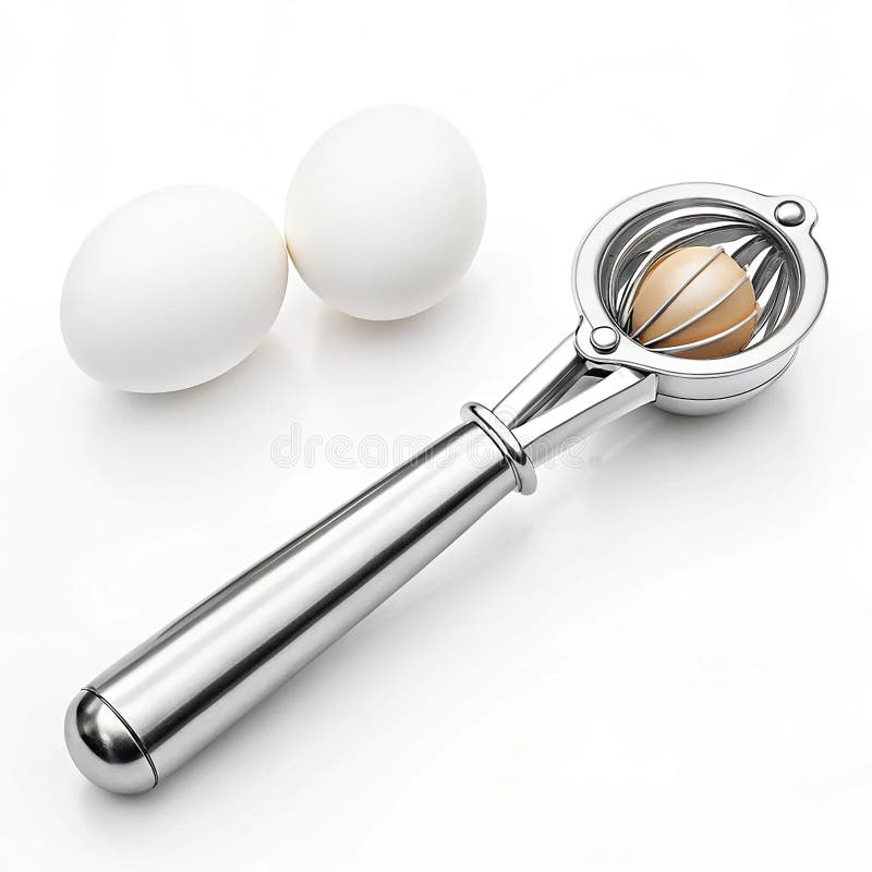 Egg Separator Tool on White Background Stock Illustration ...