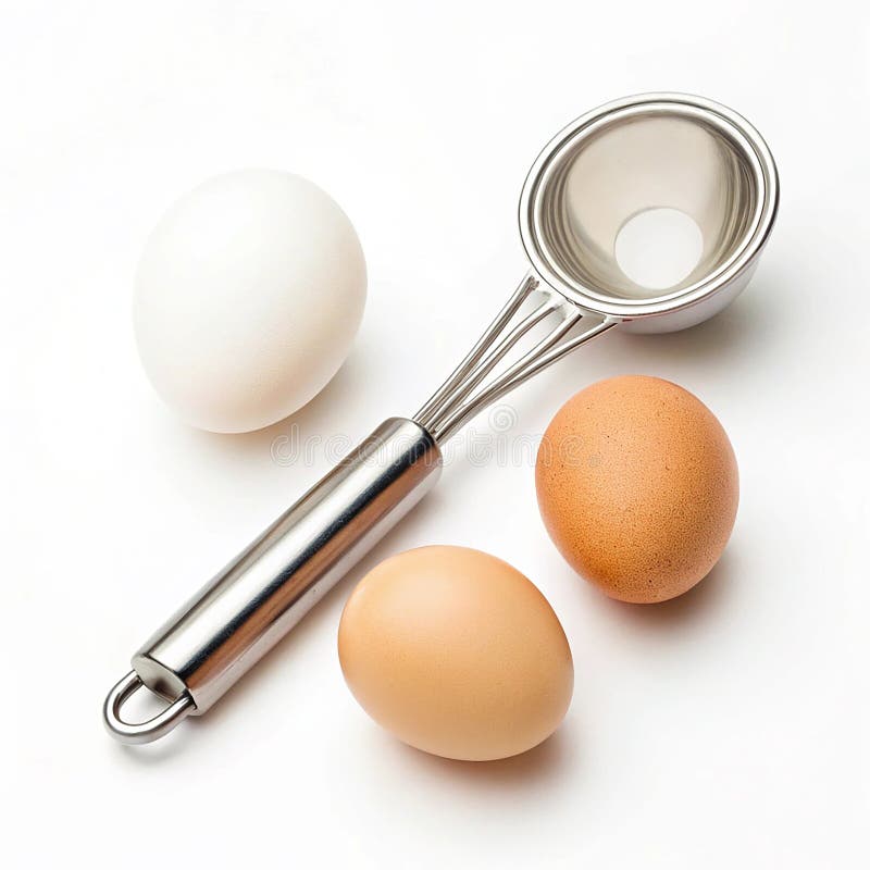 Egg Separator Tool on White Background Stock Illustration ...