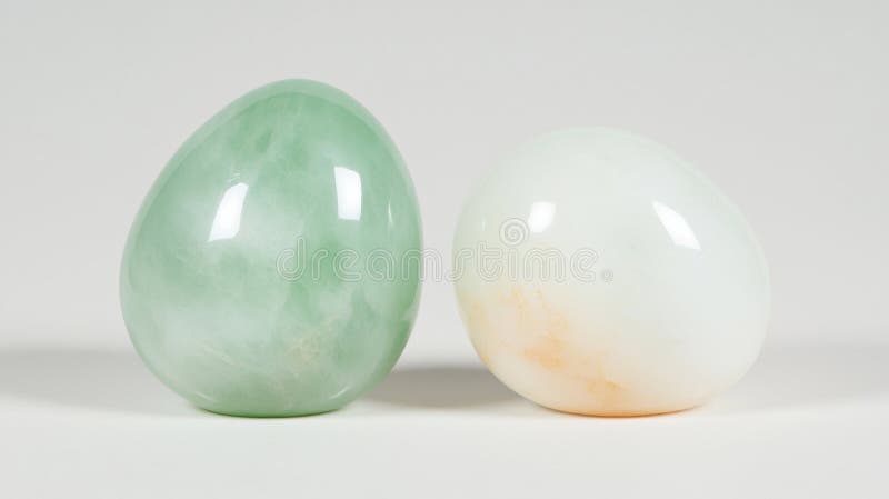 Egg-shaped Stones with Different Colors Stock Image - Image of distinct ...