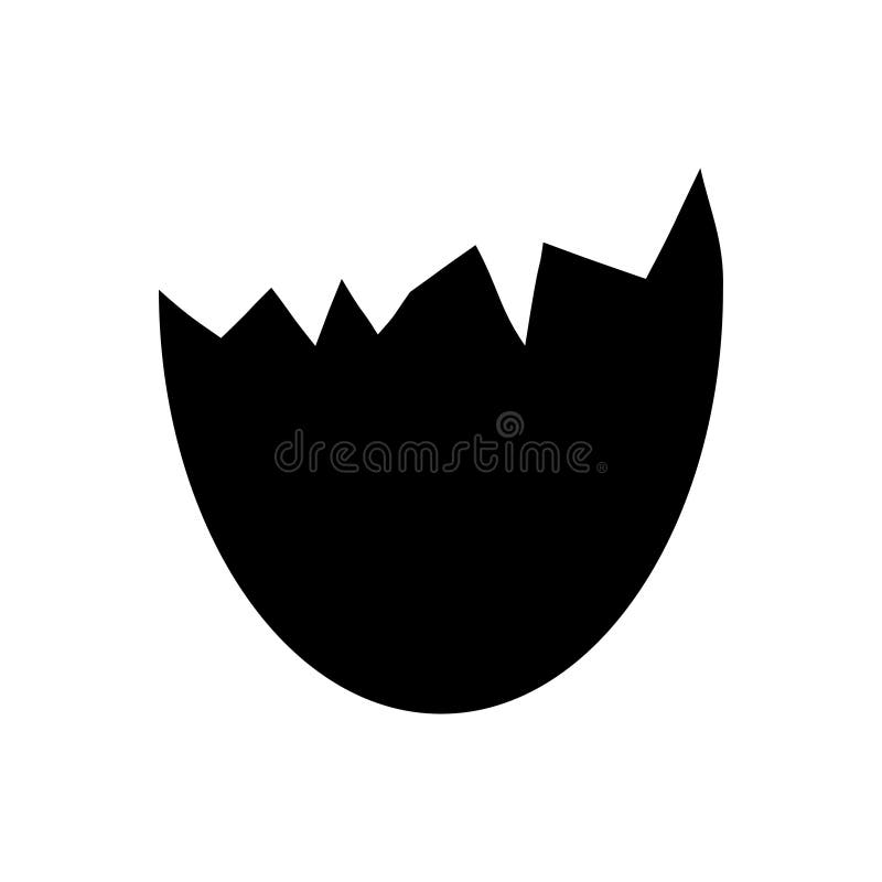 Egg shell and background stock vector. Illustration of vector - 183822534