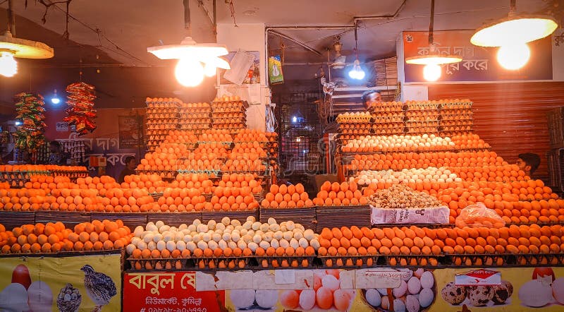 Egg shop in Bangladesh editorial stock image. Image of cuisine - 210889699