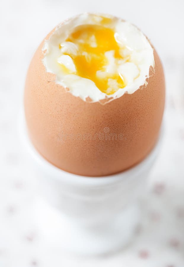 Egg soft-boiled in cup stock photo. Image of cooked, natural - 31446640