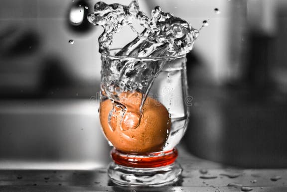 Egg splash stock image. Image of recipe, motion, water - 7160951