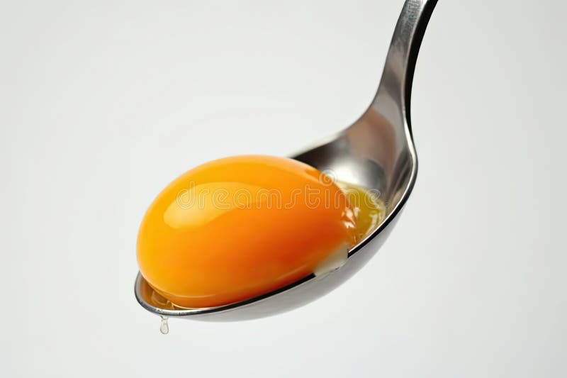 Egg and Spoon - a Culinary Perspective Stock Illustration ...