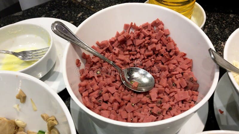 Egg Station in Breakfast Buffet, Restaurant in Cairo, Egypt. Stock ...