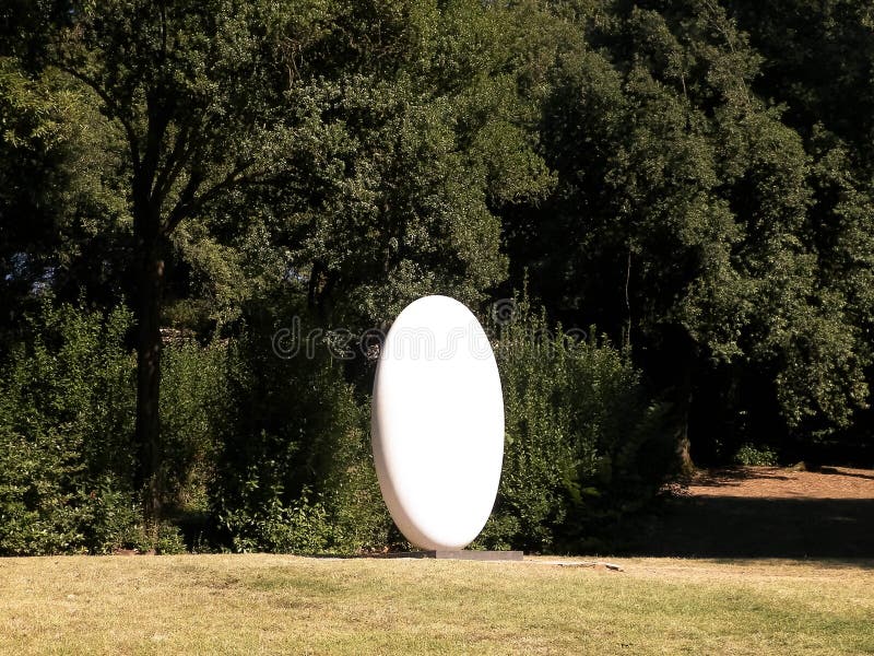 Egg Statue in Boboli Gardens Stock Photo - Image of gardens ...
