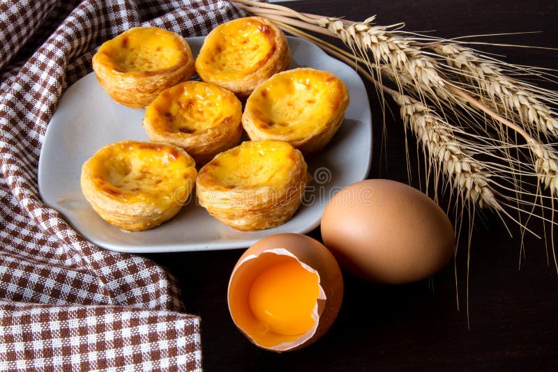 Egg Tart stock photo. Image of food, style, sweet, gourmet - 30505924