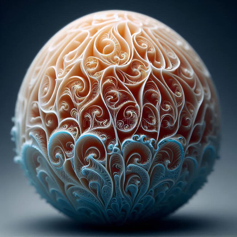 Egg Texture Close Up Capture the Intricate Texture of an Easter Stock ...