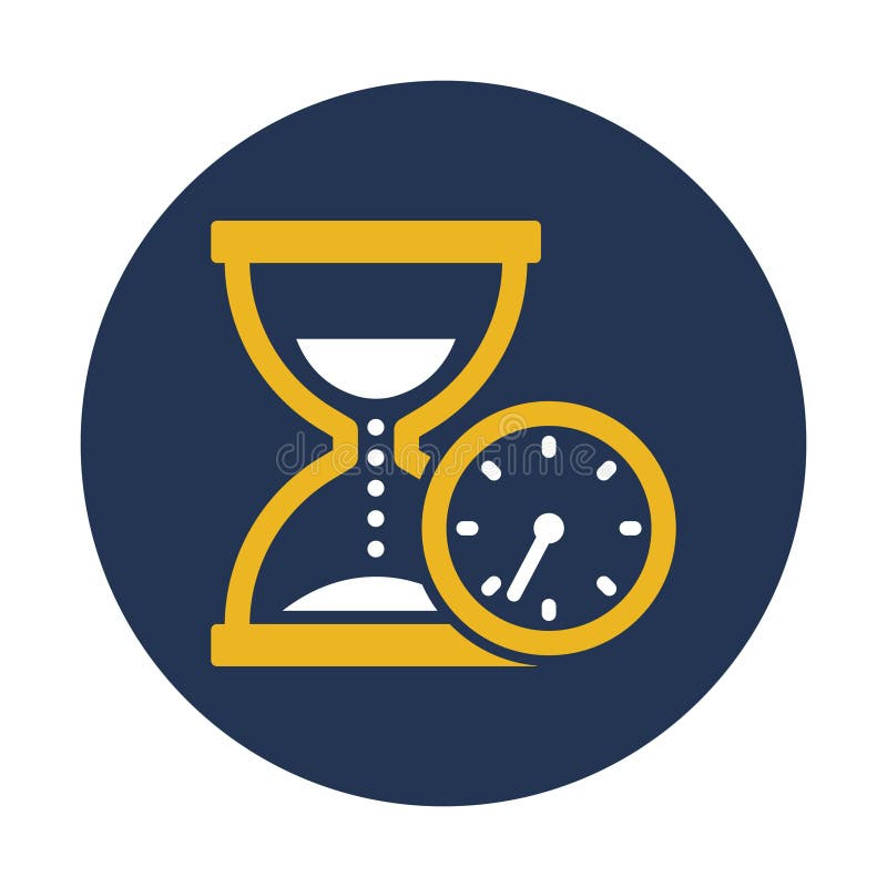 Egg Timer, Hourglass Vector Icon Which Can Easily Modify Stock Vector ...