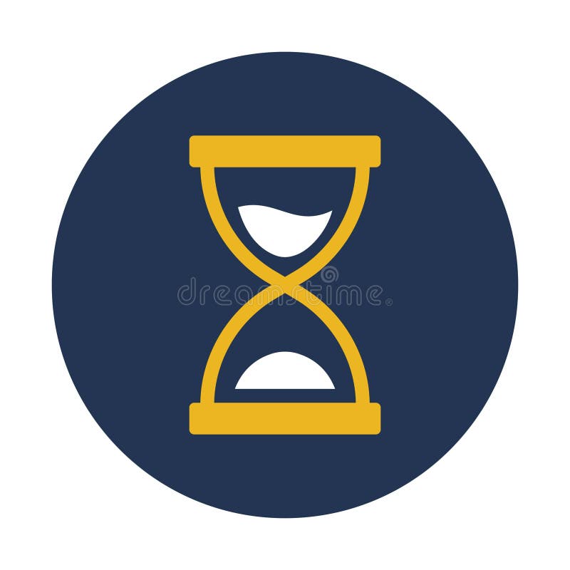 Egg Timer, Hourglass Vector Icon Which Can Easily Modify Stock ...