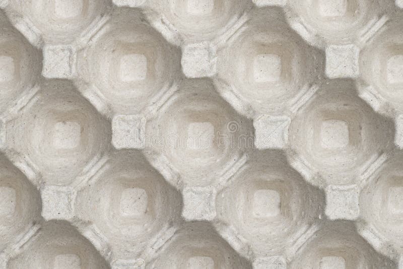 Egg Tray Texture, Flat Lay View. Packaging for Eggs with Biodegradable ...