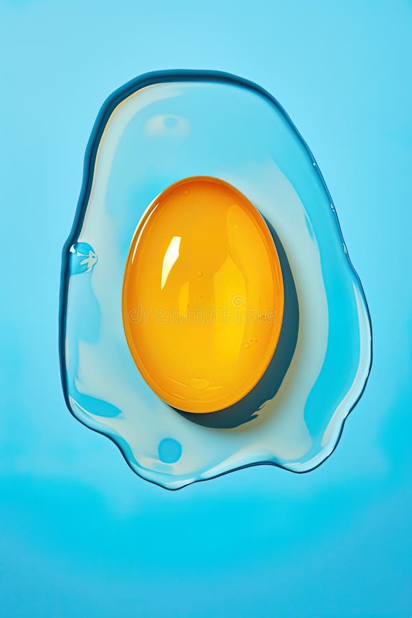 Egg Yolk Art Installation Design for Easter Celebration. Generative Ai ...