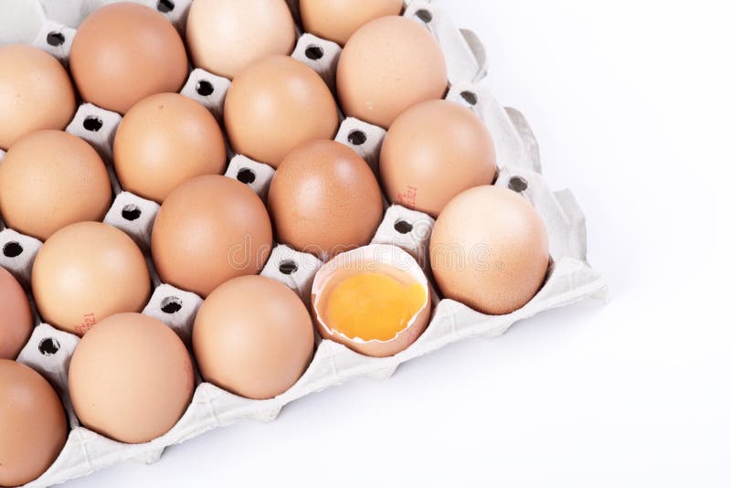 Egg yolk in a container stock photo. Image of food, healthy - 68068196