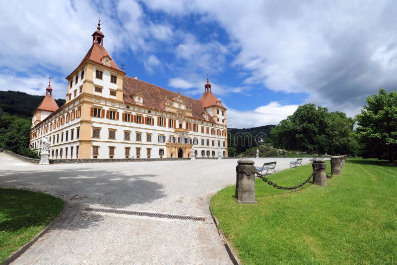 Eggenberg castle in Graz stock image. Image of schloss - 11219351
