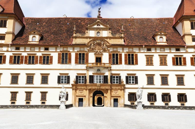 Eggenberg castle in Graz stock image. Image of europe - 11388581