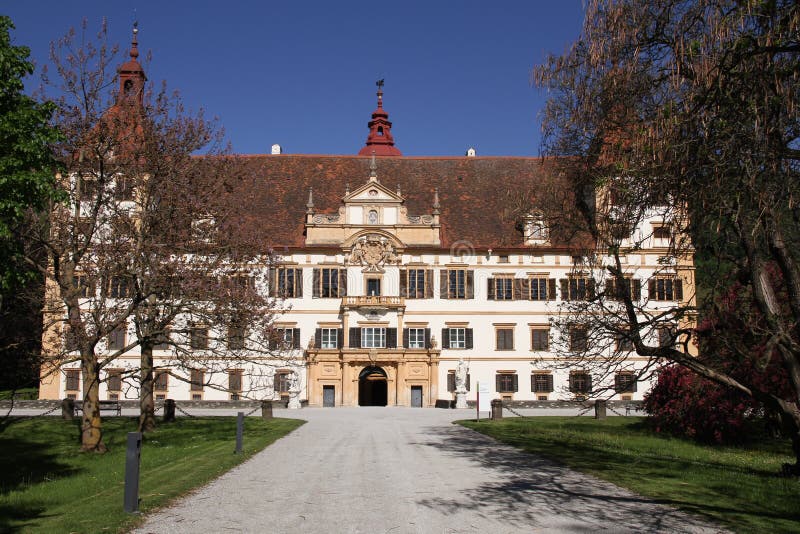 Eggenberg castle in Graz stock image. Image of schloss - 11219351