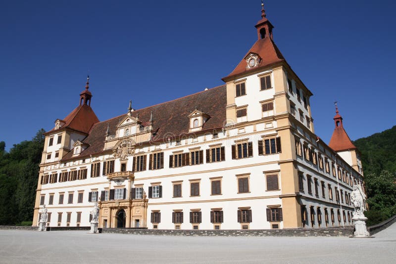 Eggenberg Castle in Graz, Austria Stock Image - Image of baroque ...