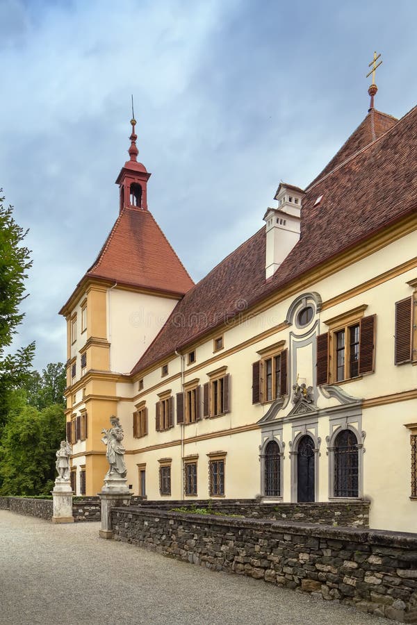 Eggenberg Palace, Graz, Austria Stock Photo - Image of summer, yellow ...