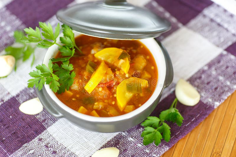 Eggplant ragout stock photo. Image of provence, green - 43104738