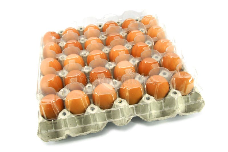 Eggs from Chicken Farm in the Package Stock Photo - Image of foodstuff ...