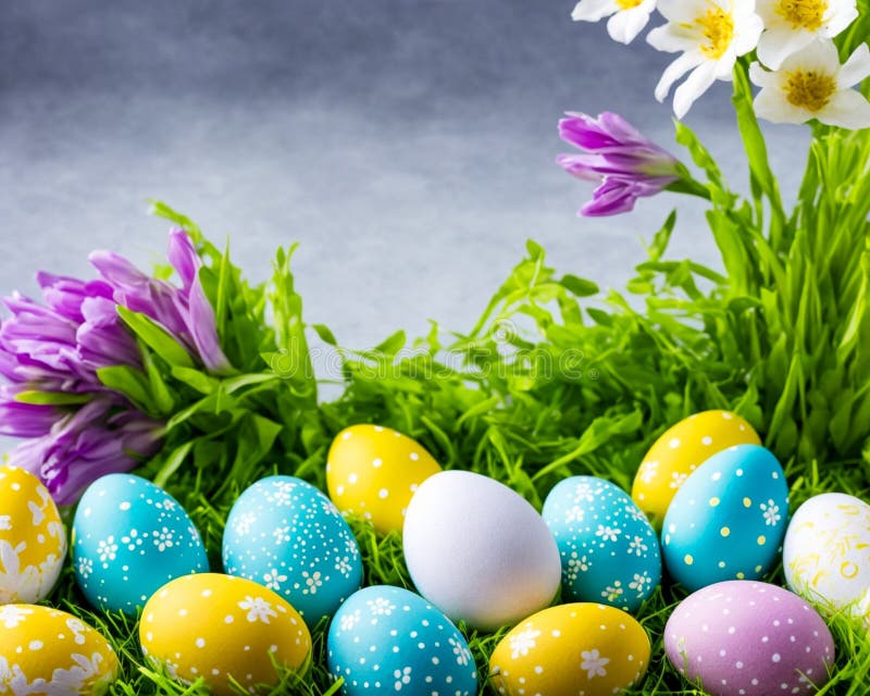 The Eggs are of Different Colors and Sizes Stock Photo - Image of card ...