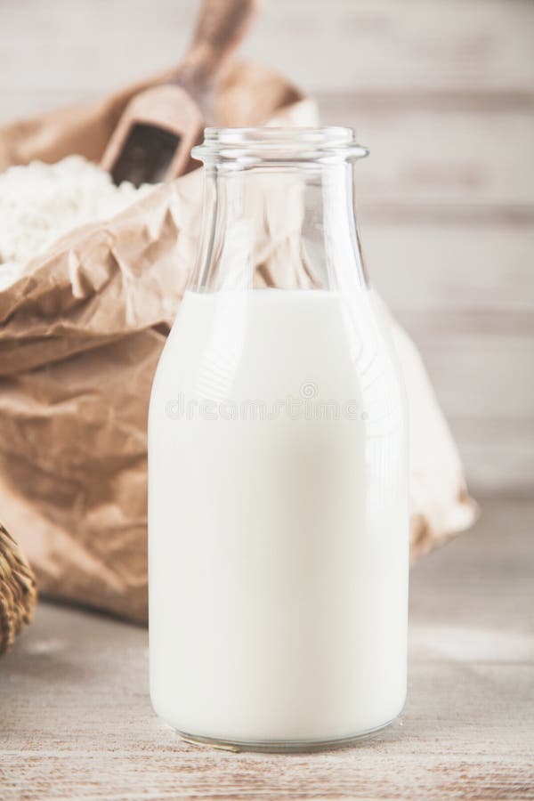Eggs, flour and milk stock photo. Image of organic, copy - 113131748