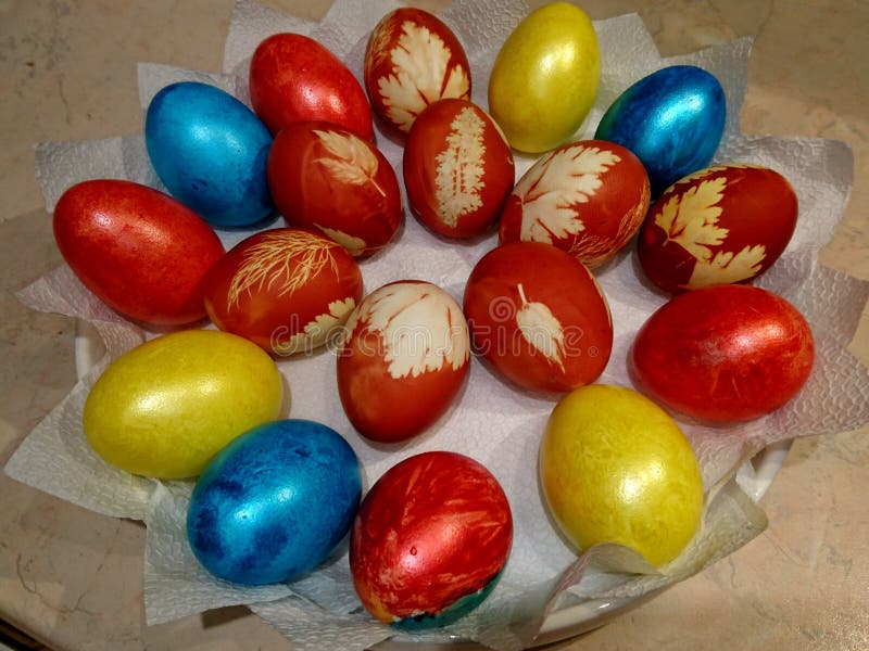 Eggs for the Holy and Bright Holiday of Easter! Stock Photo - Image of ...