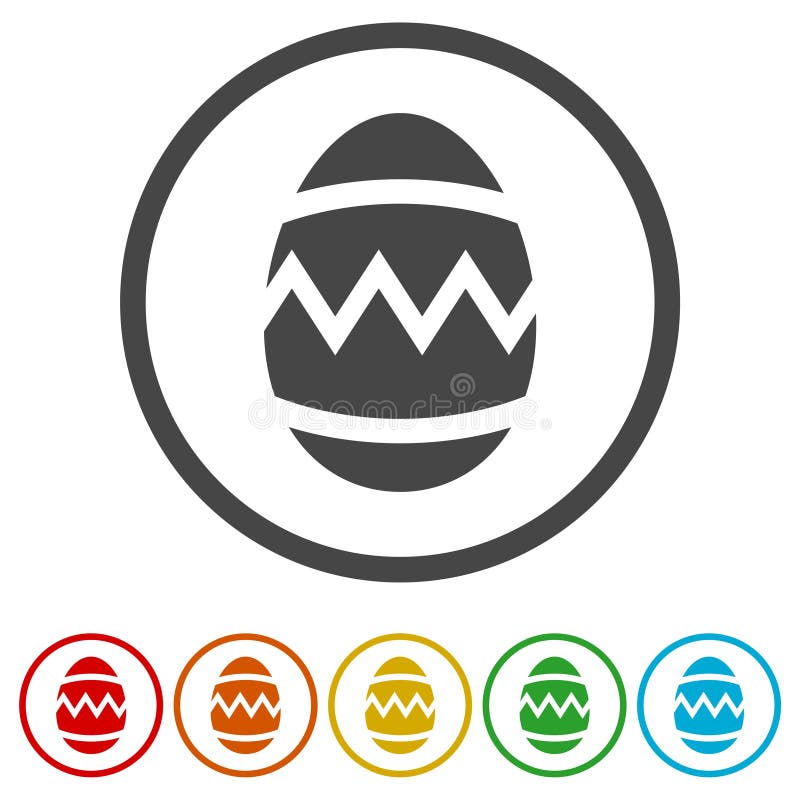 Eggs Icons Set - Illustration Stock Vector - Illustration of ...