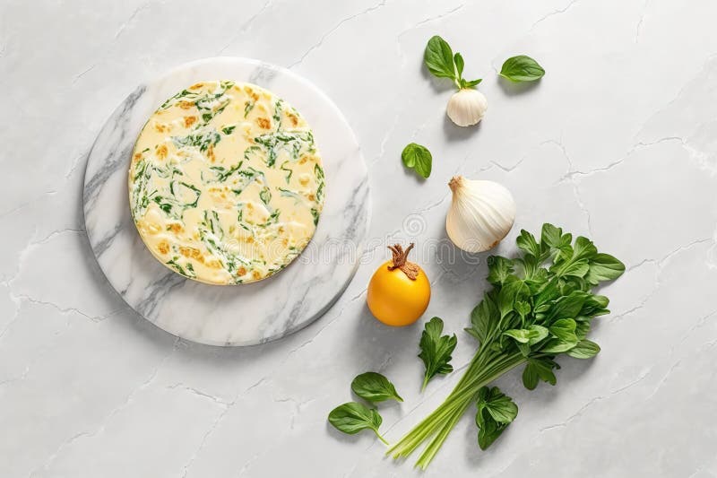 Eggs and a Vegetable Marrow Stock Illustration - Illustration of ...