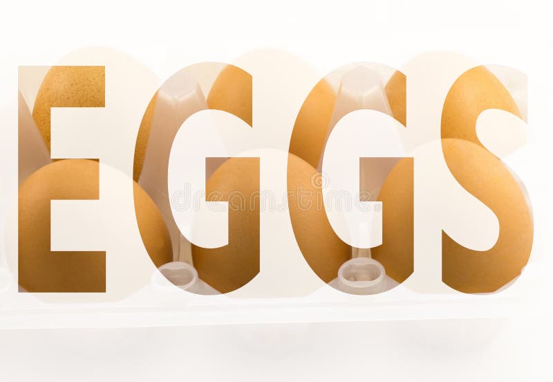 Eggs in the symbol stock photo. Image of healthy, eggshell - 101365920
