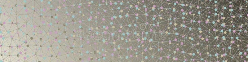 Eggshell Blue Color Abstract Color Low-Polygones Generative Art ...