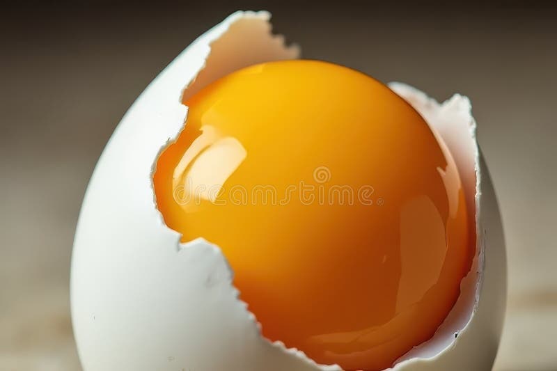 Eggshell Cracking Process in Motion Stock Illustration - Illustration ...