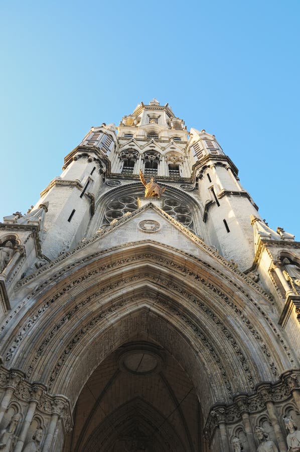 Eglise Saint-Michel Et Sacre Coeur in Lille Stock Photo - Image of ...